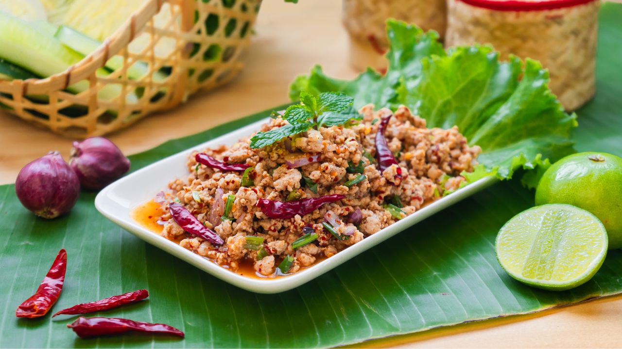 Larb Thai Food - Thailand’s Iconic Meat Salad